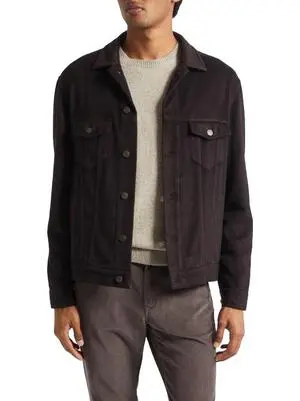 Boglioli Cashmere Trucker Jacket - Brown