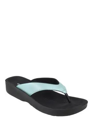 AEROTHOTIC AEROTHOTIC Pearly Fume Flip Flops Blue