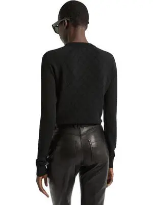 Balmain Knit Jumper - Black