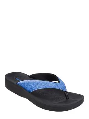 AEROTHOTIC AEROTHOTIC Platform Flip Flop Blue