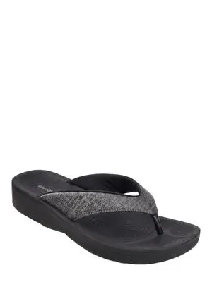 AEROTHOTIC Platform Flip Flop - Grey