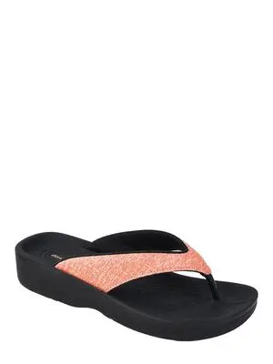 AEROTHOTIC Platform Flip Flop - Peach