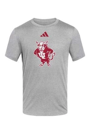 Adidas Indiana Hoosiers Vault Blend T-shirt - Gray