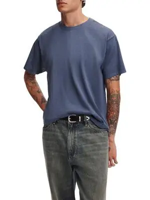 Rag & Bone Jacob Boxy Cotton T-shirt - Dpgry