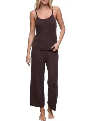 Barefoot Dreams Barefoot Dreams CozyChic Ultra Lite Pointelle Tank Umber