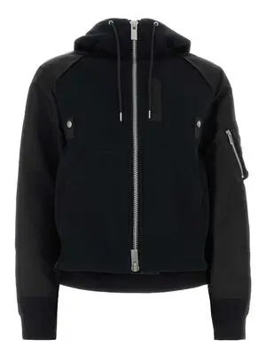 Sacai Two-tone Bomber Jacket - Multicolor
