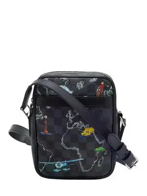 LOUIS VUITTON Louis Vuitton 2019 Renaissance Map Danube Shoulder Bag