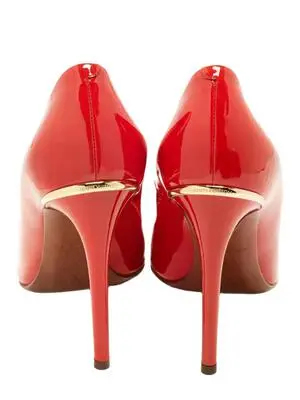 LOUIS VUITTON Eyeline Pointed-toe Pumps - Red