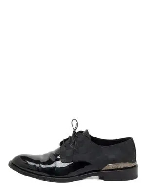 LOUIS VUITTON Louis Vuitton Damier Patent Derby Shoes