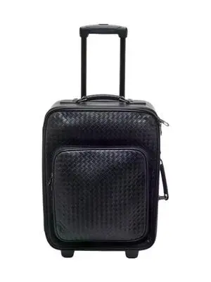 BOTTEGA VENETA Bottega Veneta Intrecciato Leather Luggage Bag