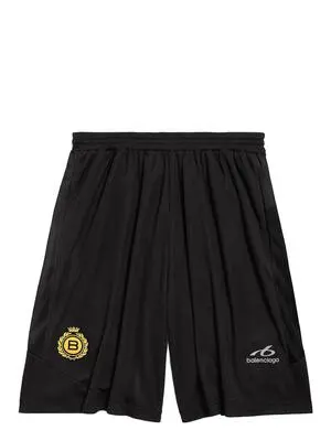 Balenciaga Soccer Baggy Shorts - Black