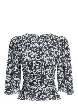 Isabel Marant Étoile Isabel Marant "Contrast" Top Blue