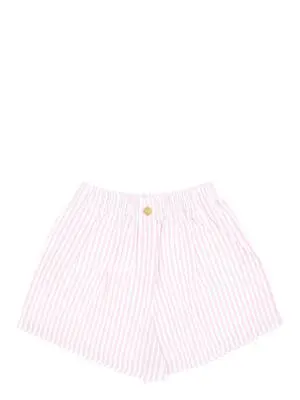 FORTE_FORTE Striped Relaxed Fit Shorts - Multi-color