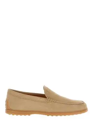 TOD'S TOD'S Suede Slipper Loafers Multicolor