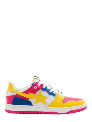 A BATHING APE Sk8 Sta #2 Sneakers - Pink