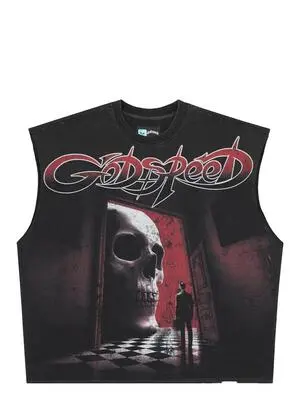GODSPEED Fate's Doorstep Sleeveless T-shirt - Black