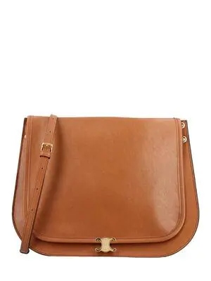 Celine Triomphe Leather Shoulder Bag - Multicolor