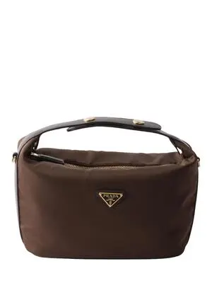 Prada PRADA Re-Nylon Mini Bag With Leather Trim Multicolor
