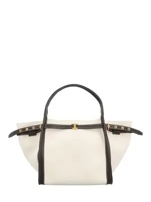 TOD'S Small Tote Bag With Gold-tone Hardware - Multicolor