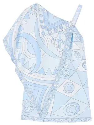 Emilio Pucci Printed Silk Mini Dress - Multicolor