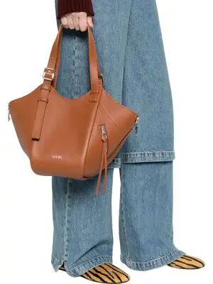 Loewe Hammock Leather Tote Bag - Multicolor