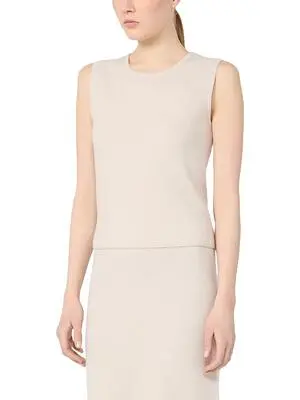 MAX MARA Max Mara Wool Cashmere Sleeveless Sweater
