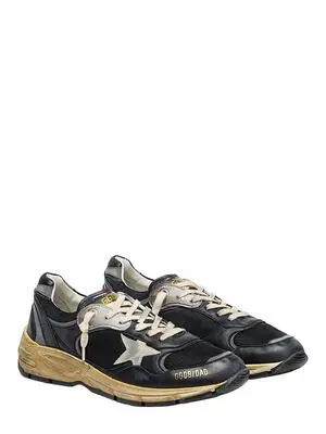 GOLDEN GOOSE Running Dad Sneakers - Black/silver