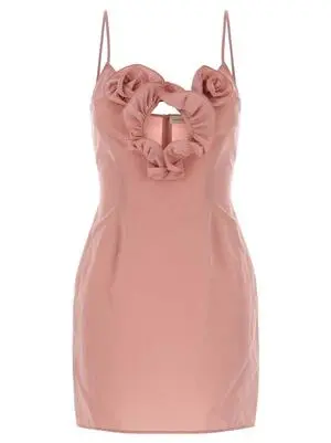 MAGDA BUTRYM MAGDA BUTRYM Pink Dress With Rose Embellishment