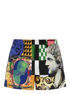 Versace Polyester Swim Shorts - Printed