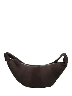 LEMAIRE Crescent Leather Shoulder Bag - Brown