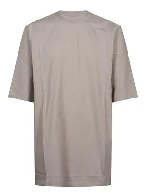Rick Owens Oversized Longline Crewneck T-shirt - White