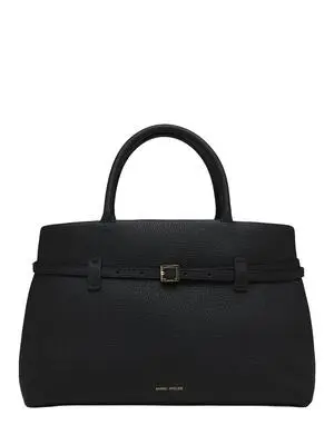 Manu Atelier Le Cambon 35 Mini Handbag - Black