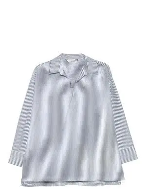 MAX MARA S MAX MARA Striped Cotton Shirt With Classic Collar And Button Cuffs
