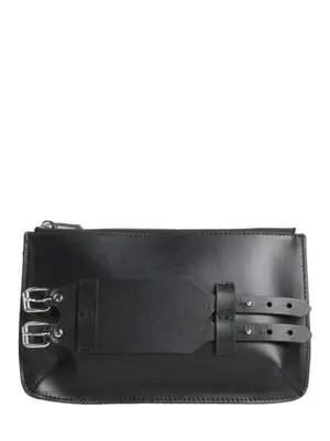 MAISON MARGIELA Mm6 Maison Margiela Leather Clutch With Buckle Detailing