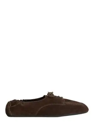 Celine Suede Leather Lace-up Shoes - Multicolor