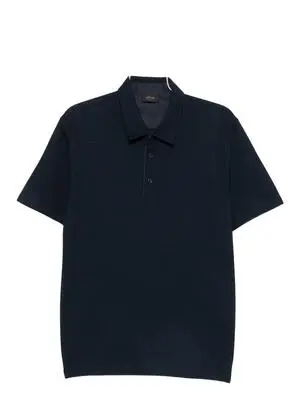 Brioni Piquet Cotton Polo Shirt - Multicolor