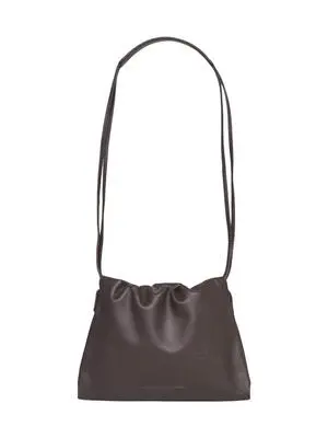 Brunello Cucinelli Gathered Leather Shoulder Bag - Multicolor
