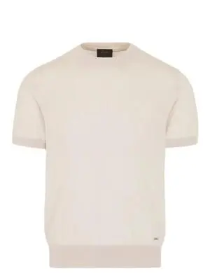 Brioni Cashmere And Silk T-shirt - Multicolor