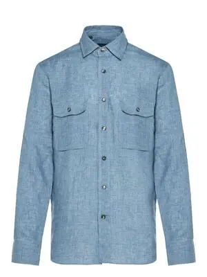 Brioni Linen Shirt - Multicolor
