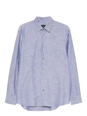 Brioni Cotton Shirt - Multicolor