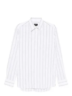 Brioni Striped Cotton Shirt - Multicolor