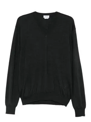 Brioni V-neck Long Sleeve Knitwear - Multicolor