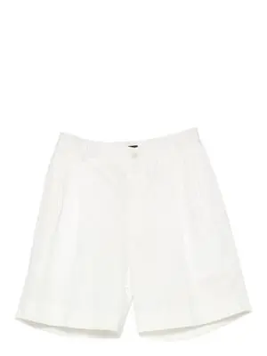 Brioni Bellagio Linen And Cotton Blend Shorts - Multicolor