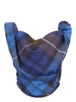 VIVIENNE WESTWOOD Sunday Checked Corset - Blue