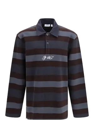 Off-White Stroke Polo Shirt Ale - Multicolour