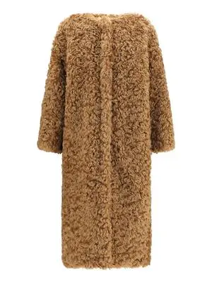 KRISTINA TI KRISTINA TI Long Plush Coat