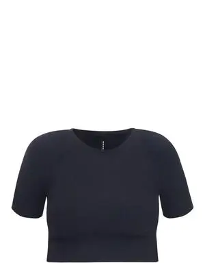 Wolford Seamless Fitted Sports T-shirt - Black