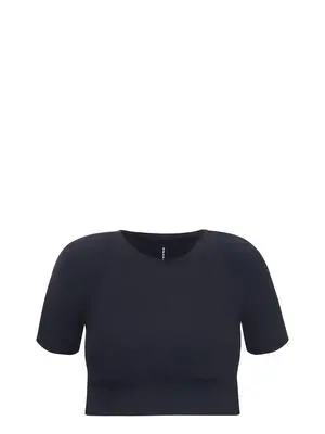 Wolford Seamless Fitted Sports T-shirt - Black