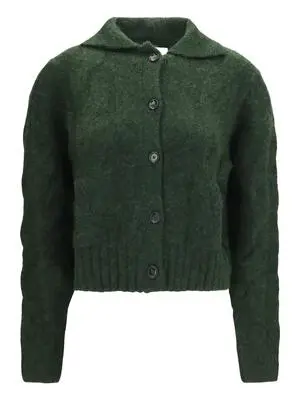 ALLUDE Allude Cashmere And Silk Blend Sweater With Button Detailing