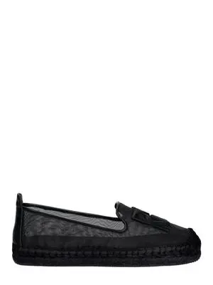 DKNY DKNY Logo-Patch Mesh Espadrilles